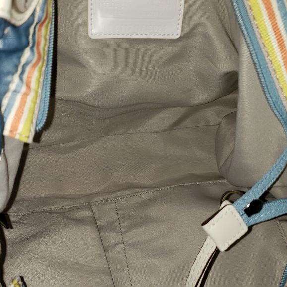 Coach | Bags | Coach Nautical Beach Multi Striped Purse | Poshmark